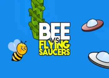 Bee vs Flying Saucers - Free Casual Game | PlotyGames