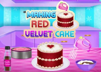 Making Red Velvet Cake - Free Girls Game | PlotyGames